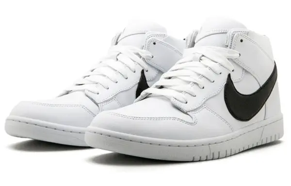 Nike Riccardo Tisci X Nikelab Dunk Lux Chukka Sneakers - White/black