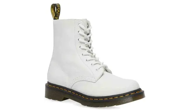 Dr. Martens 1460 Original Lace Up Boots - White