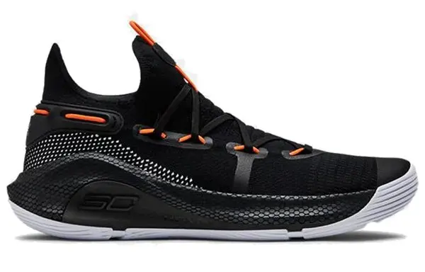 Under Armour Curry 6 "oakland Sideshowlow Top Basketball Sneakers - Black