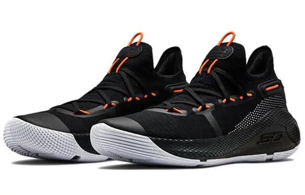 Under Armour Curry 6 "oakland Sideshowlow Top Basketball Sneakers - Black