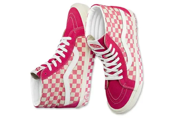 VANS Sk8-hi Checkerboard Sneakers