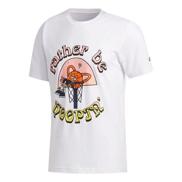 Adidas Lil Stripe Rbh Basketball Tee 'white - Default Colorway