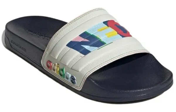 Adidas Neo Adilette Slides - White