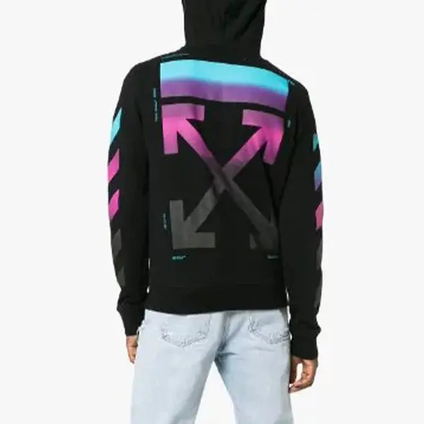 Off-White Gradient Arrows Sketch Hoodie