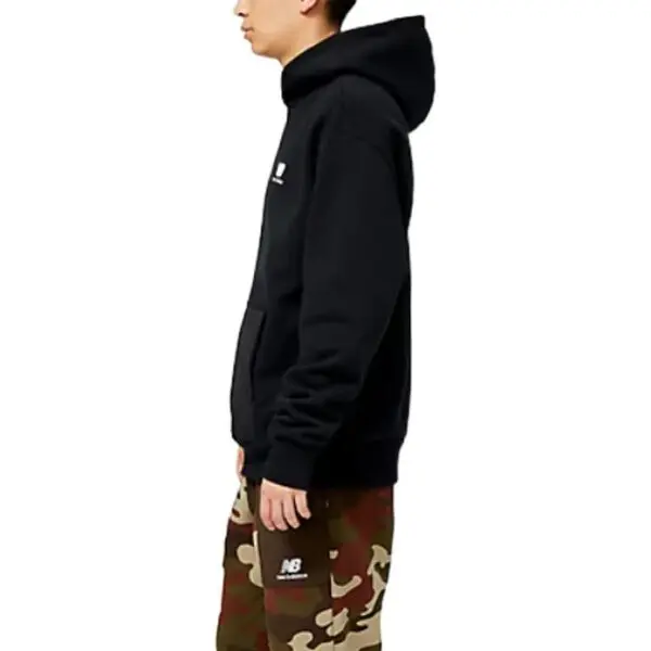 NEW BALANCE Athletics Quilted Fleece Hoodie Asia Sizing