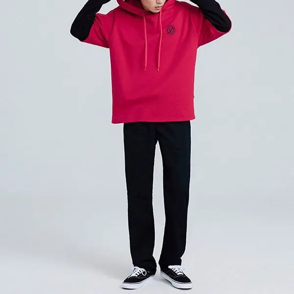 VANS Colorblock Alphabet Printing Hoodie