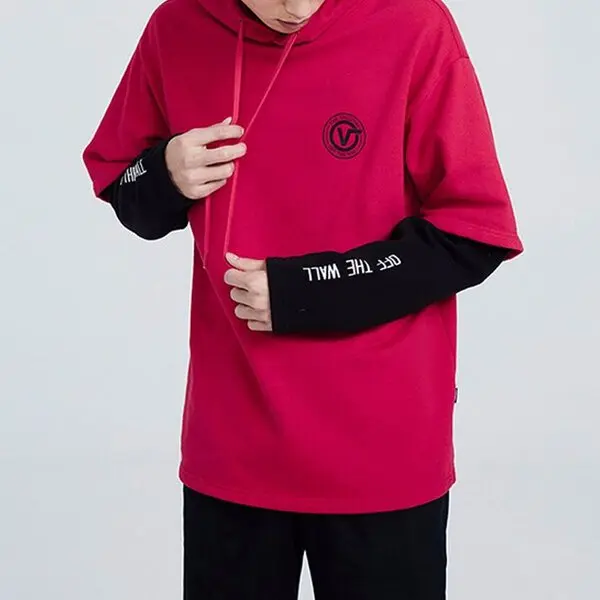 VANS Colorblock Alphabet Printing Hoodie