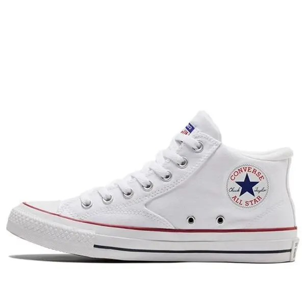 CONVERSE Chuck Taylor All Star Malden Street Mid Top Sneakers - White/red/blue