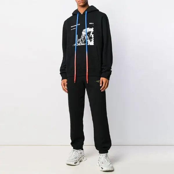 Off-White Arrows Sketch Logo Casual Sports Pants