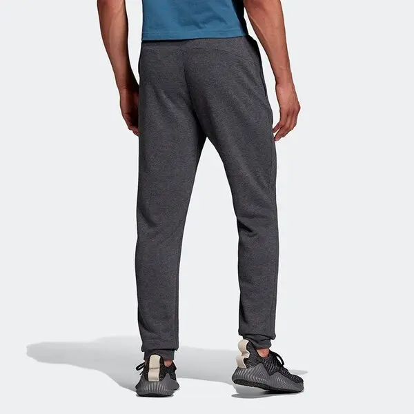 Adidas Mid Waist Knit Sports Bundle Feet Long Pants Gray