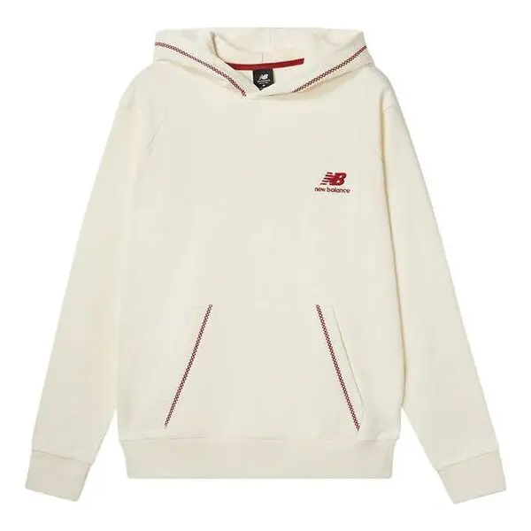 NEW BALANCE French Terry Hoodie - Beige