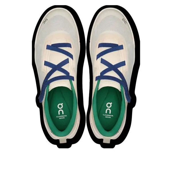 On Cloudnova Moon Sneakers - Dew/spruce