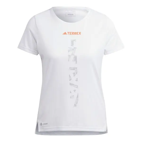 Adidas Agravic Trail Running T-shirt - White