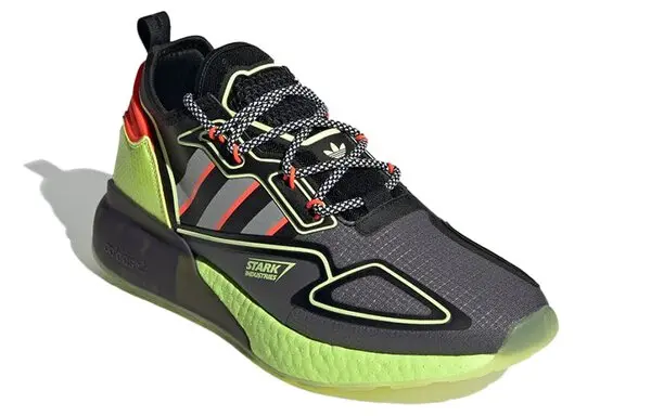 Adidas Marvel X Zx 2k Boost "stark Industries - Black
