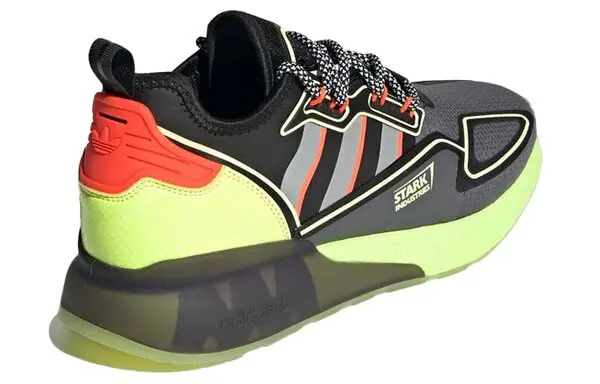 Adidas Marvel X Zx 2k Boost "stark Industries - Black