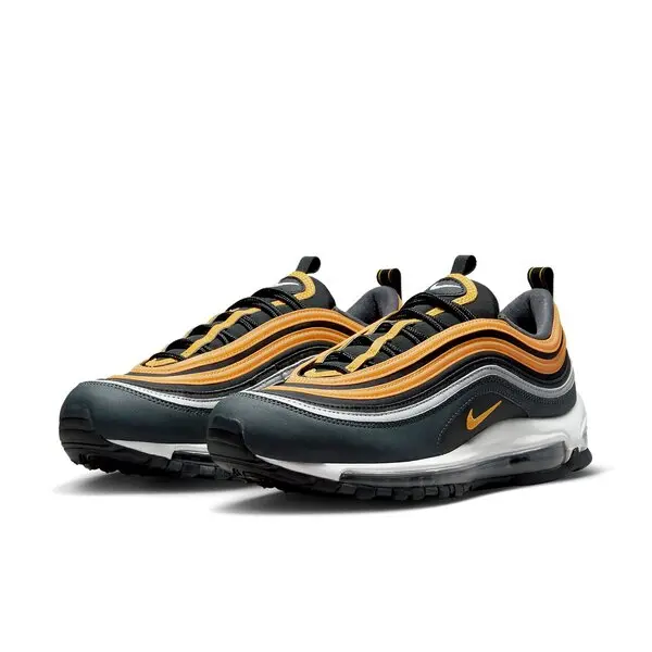 Nike Max 97 "black Yellow" Sneakers - Black/yellow