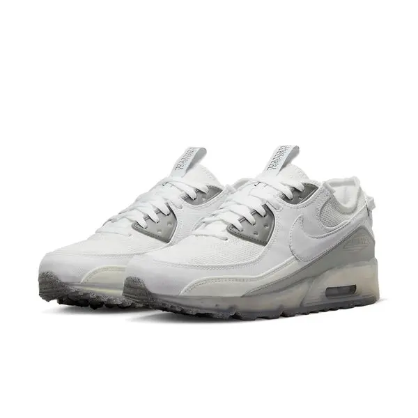 Nike Max Terrascape 90 "triple White" Athletic Sneakers - White/gray