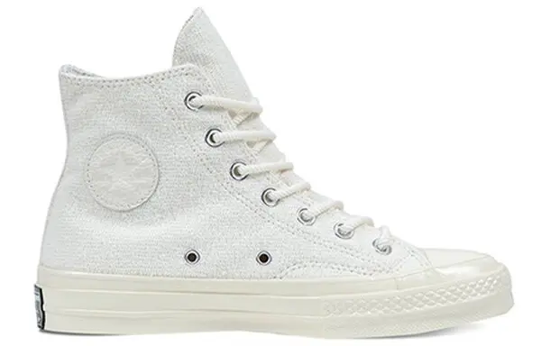 CONVERSE Chuck 70 Hi "egret" High Top Sneakers - White