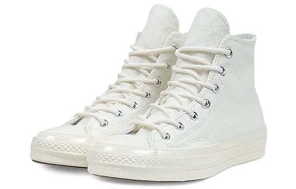CONVERSE Chuck 70 Hi "egret" High Top Sneakers - White