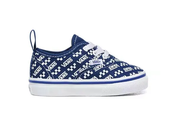VANS Authentic Logo Repeat Sneakers - Blue