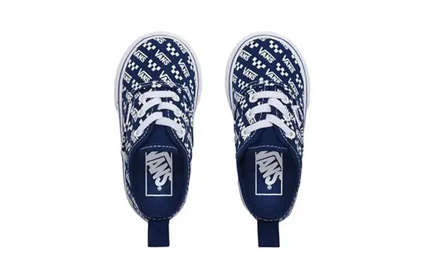 VANS Authentic Logo Repeat Sneakers - Blue