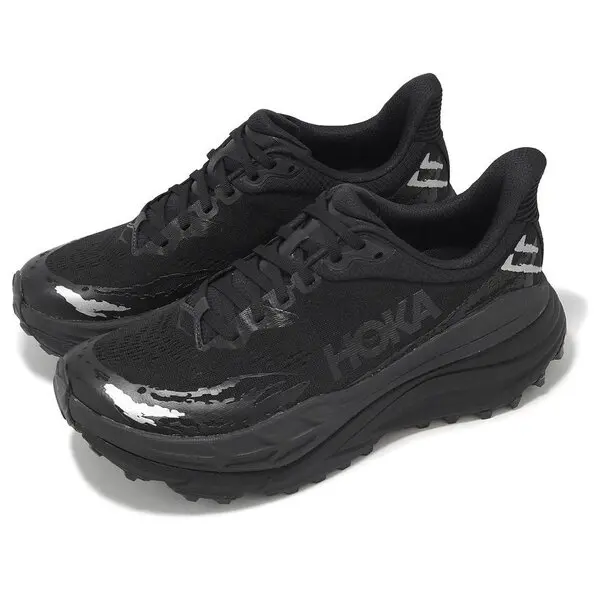 Hoka One One Stinson Athletic Sneakers - Black/black