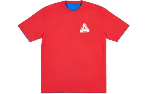 PALACE Reverso Og Large Triangle Double Sided Short Sleeve T-shirt - Red