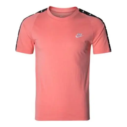Nike Swoosh Logo Short Sleeve T-shirt - Pink