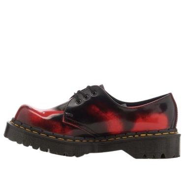 Dr. Martens 1461 Bex Oxford Shoes - Black/red