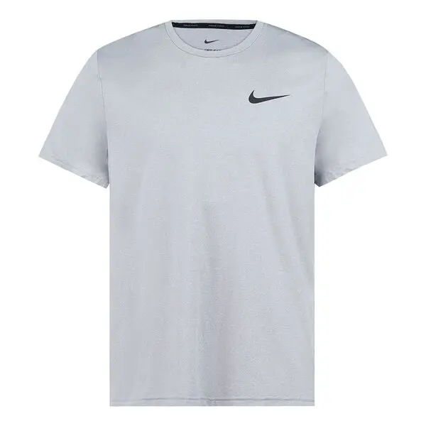 Nike Pro Dri-fit Short Sleeve Training Top - Grey