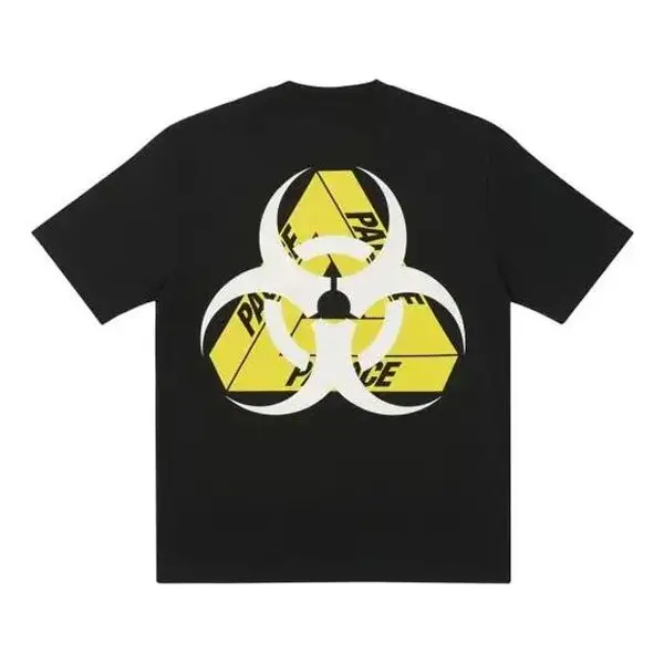 PALACE Biohazard Triangle Graphic Tee - Black