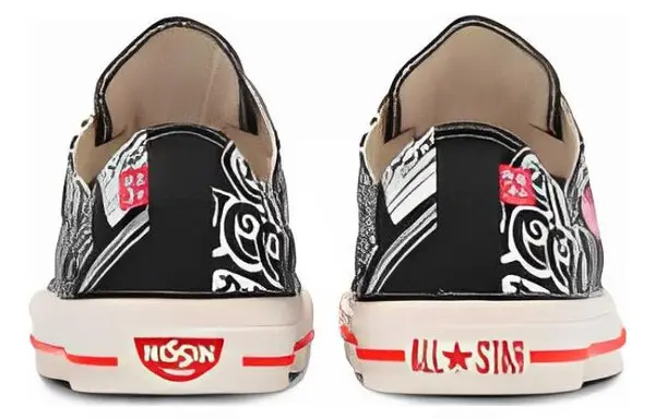 CONVERSE Chuck Taylor All Star Slip Ox "nissin Cup Noodle Black" Sneakers