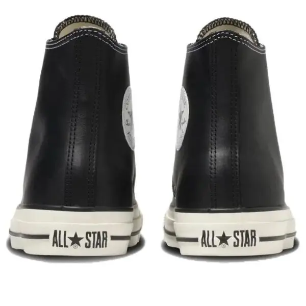 CONVERSE Chuck Taylor All Star Hi Leather Sneakers - Black/white