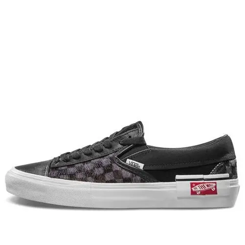 VANS Vault Ua Og Classic Slip-on Lx Pony Checkered - Black