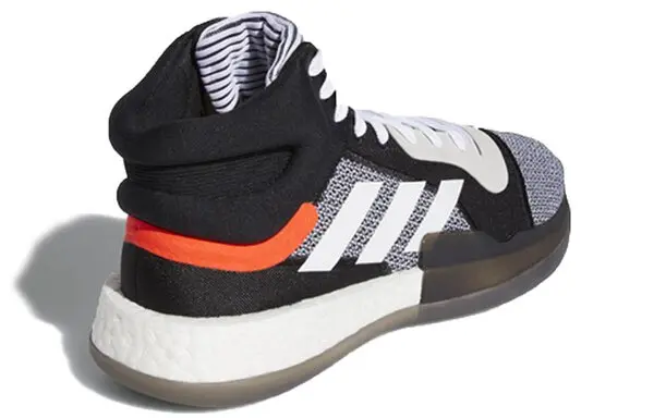 Adidas Marquee Boost Mid Sneakers - White/black
