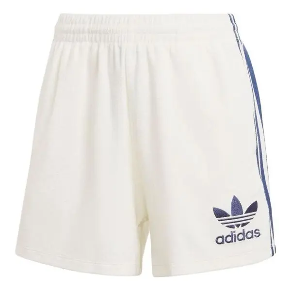 Adidas Terry Shorts - White/blue