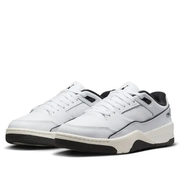 JORDAN Air Flight Court Sneakers - White/black