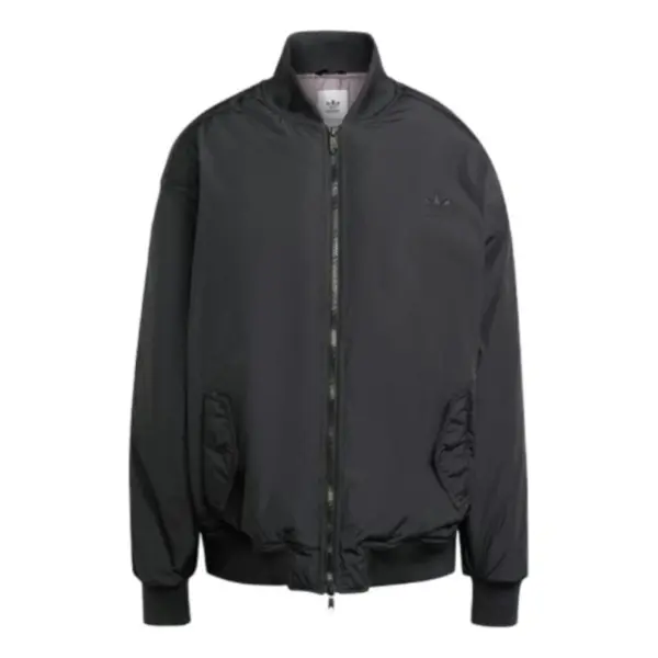 Adidas Oversized Bomber Jacket - Black