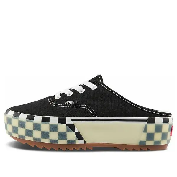 VANS Authentic Mule Stacked Casual Shoes - Black/white