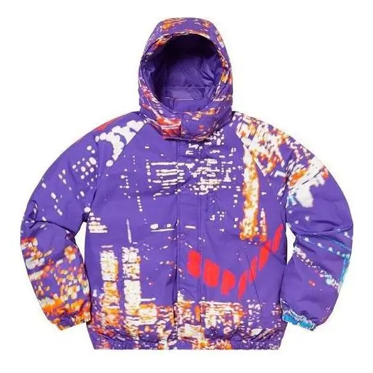 Supreme City Lights Puffy Jacket - Multi-color