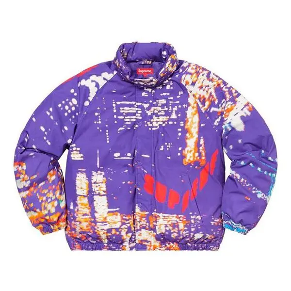 Supreme City Lights Puffy Jacket - Multi-color