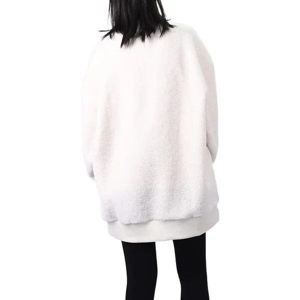 VANS Lamb's Wool Contrast Stitching Crewneck