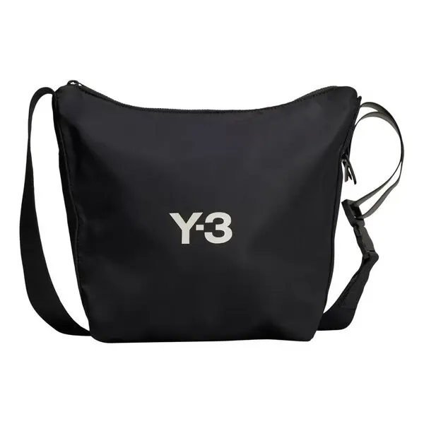 Adidas Y-3 Nylon Crossbody Bag - Black
