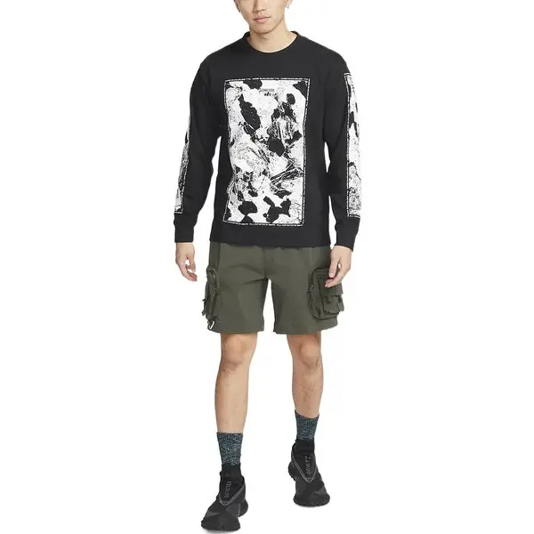 Nike Pullover With Abstract Rock Pattern