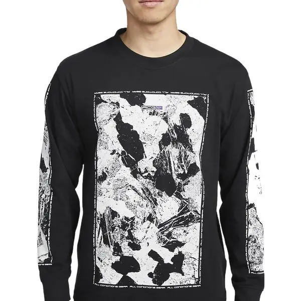 Nike Pullover With Abstract Rock Pattern - Multi-color