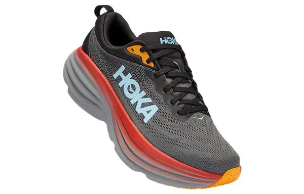 Hoka One One Bondi Athletic Sneakers - Anthracite/castlerock