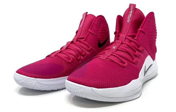 Nike Hyperdunk X Tb High Top Sneakers - Red