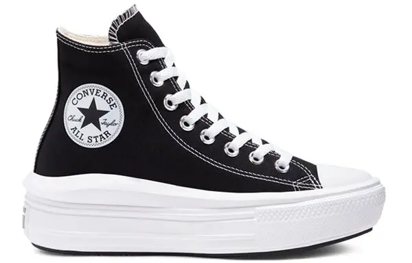 CONVERSE Chuck Taylor All Star High Top Platform Sneakers - Black
