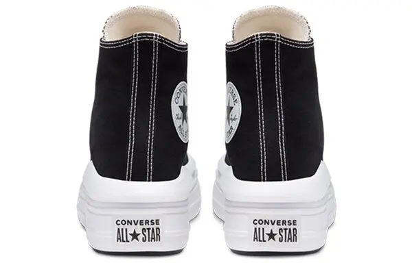CONVERSE Chuck Taylor All Star High Top Platform Sneakers - Black
