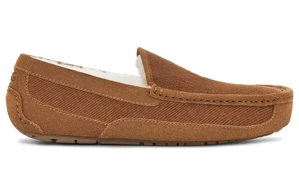 UGG Ascot Corduroy Ii Slippers - Chestnut